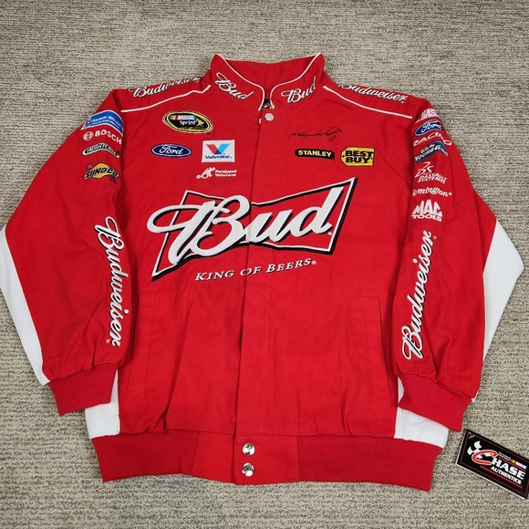 Chase Authentics | Jackets & Coats | New Chase Nascar Signed Cotton ...